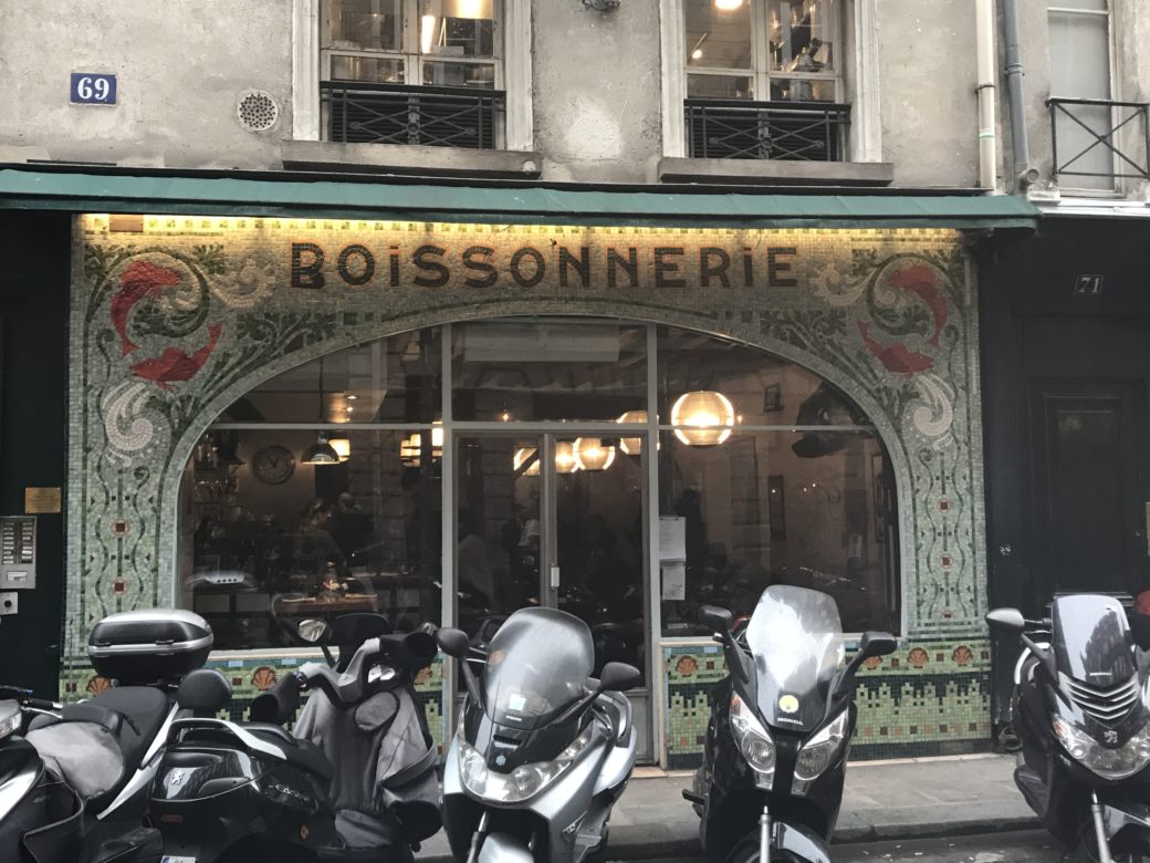 Fish La Boissonnerie sis 69 rue de seine 75006 PARIS